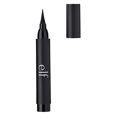 e.l.f. Cosmetics Studio Intense Ink Eyeliner in Blackest Black, 2.5 Gram,pencil