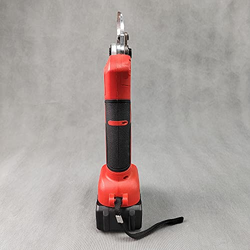 HDKJDPG-Shears, electric, 1 Inch Cordless Pruner, 25mm Power Pruner, 2 x 2Ah Lithium Batteries, Battery-Powered Pruning Shears for Tree Branch, 6-8 Working Hours