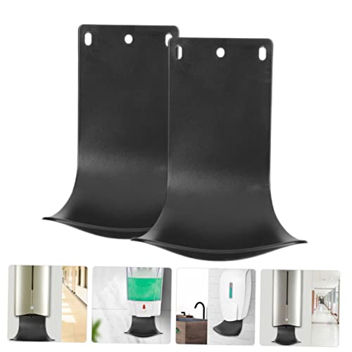 Garneck 2pcs Soap Dispenser Tray Wall Mounted Dispenser Drip Tray Drip Catcher Tray Hand Soap Dispenser Holder Floor and Wall Protector Dispenser Automatic Abs