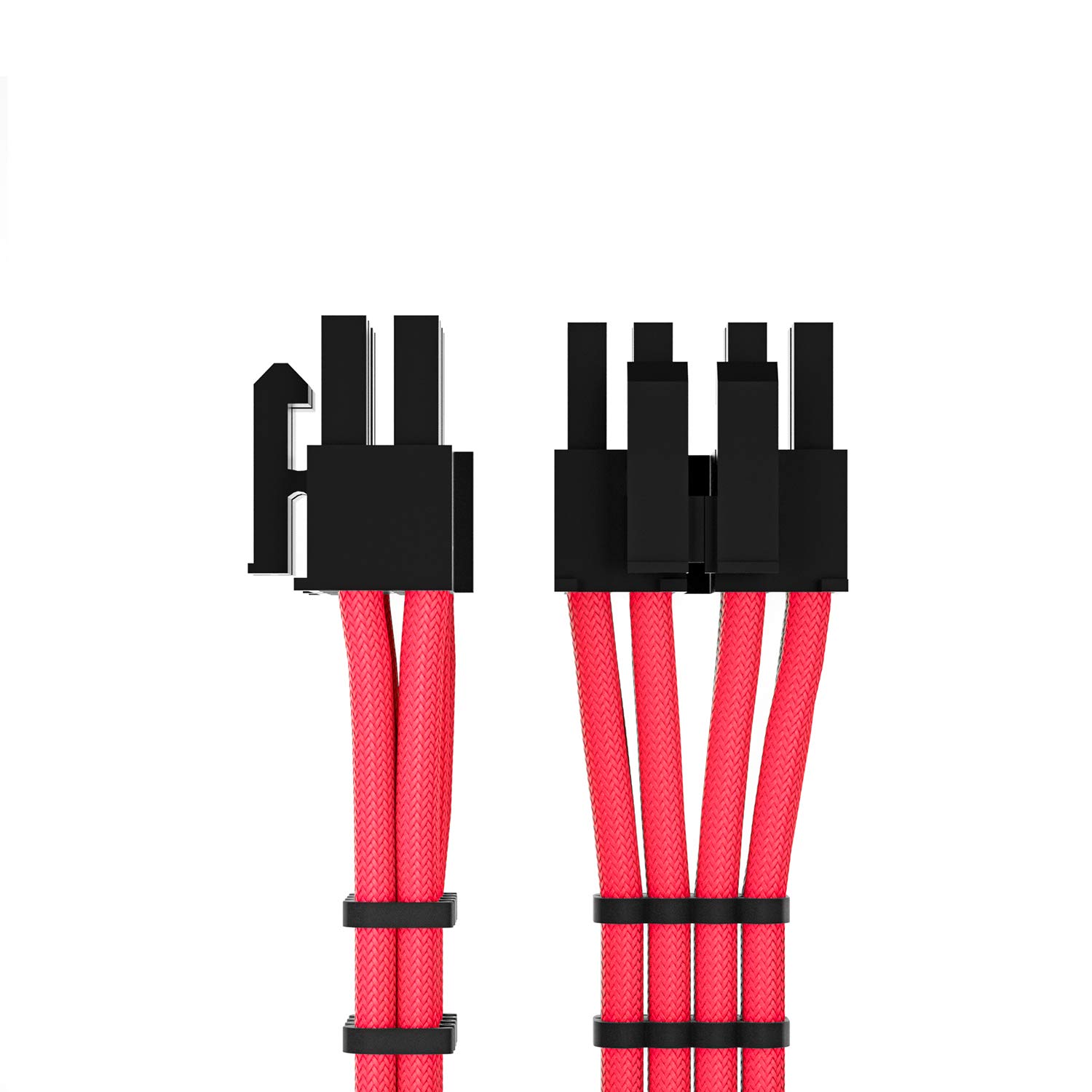 upHere 24 Pieces Set = 24-pin x 4, 8-pin x 12, 6-pin x 8 for 3 mm up to 3.4 mm/0.13inch- Black(3.4 mm/0.13inch)-CM245