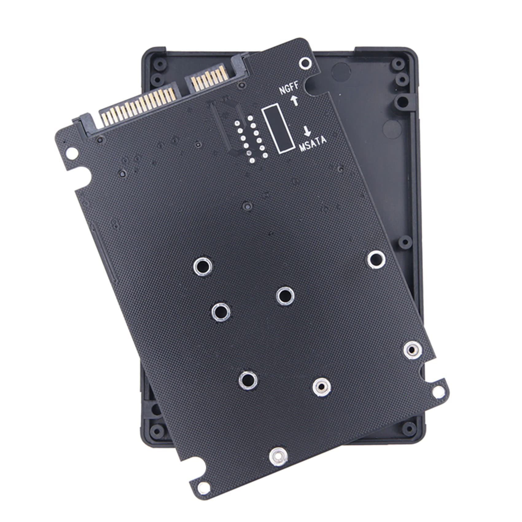 HICCYRODLY M.2 NGFF Card Card M.2 NGFF MSATA SSD to 3.0 Card 2 in 1 Converter Card with Shell+USB3.0 Drive