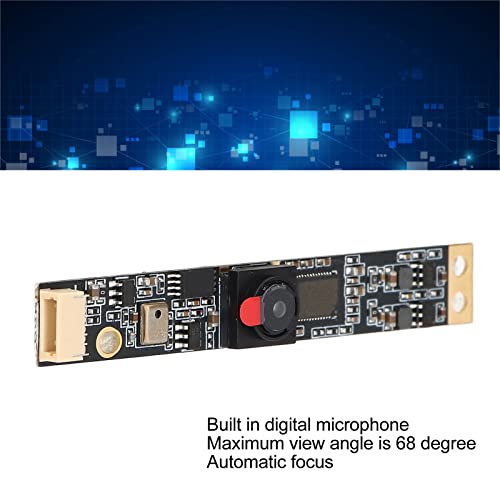 Mxzzand Camera Module, 15FPS Frame Rate Auto Focus Stable Performance Photosensitive Chip MJPEG Format 5MP Camera Module for Notebook