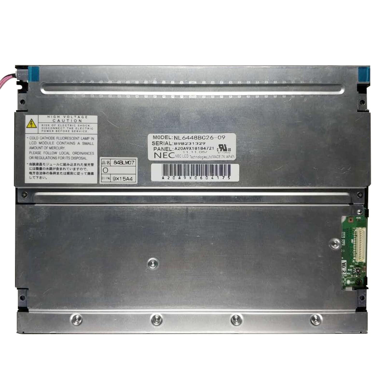 JayTong LCD Display for NL6448BC26-09 8.4 inch 640×480 LCD Screen Module Replacement with Tools
