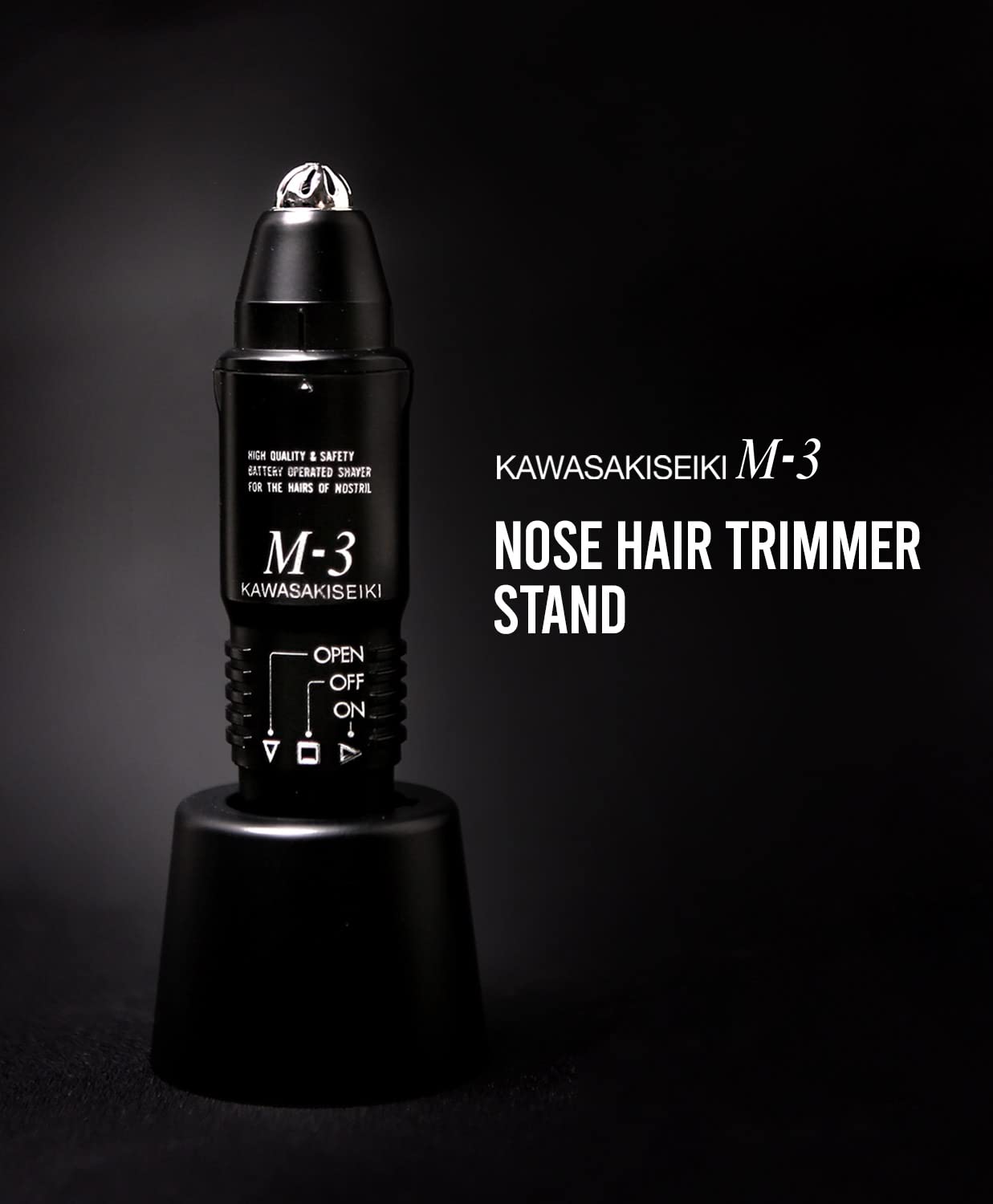 KAWASAKISEIKI Stand for M-7 and M-3 Nose Hair Trimmer