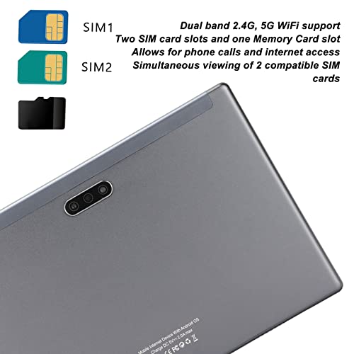 LBEC Office Tablet, Octa Core CPU HD Tablet Aluminium Alloy US Plug 100240V for Work (US Plug)