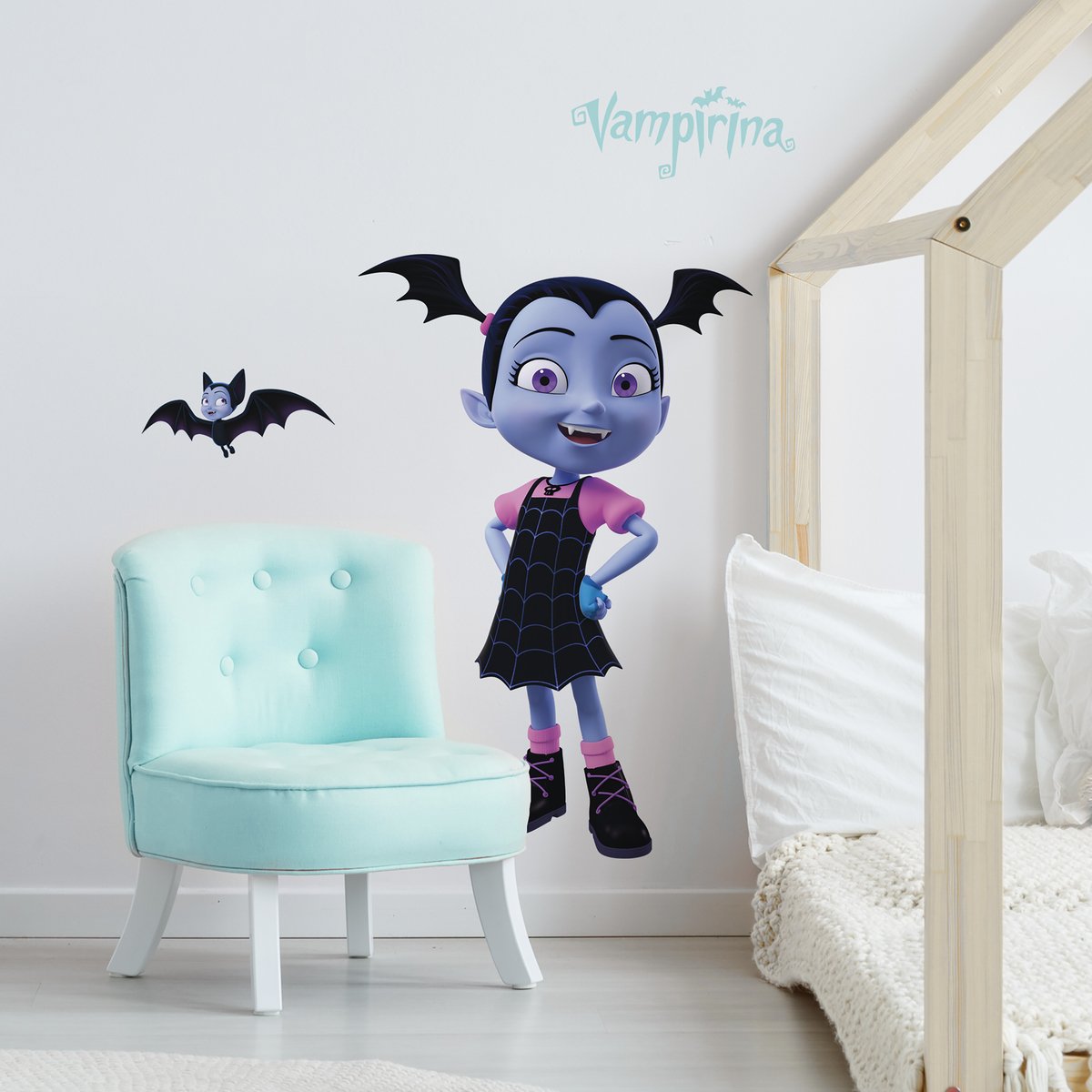 RoomMates Disney Vampirina Giant Peel and Stick Wall Decals by RoomMates, RMK3761GM