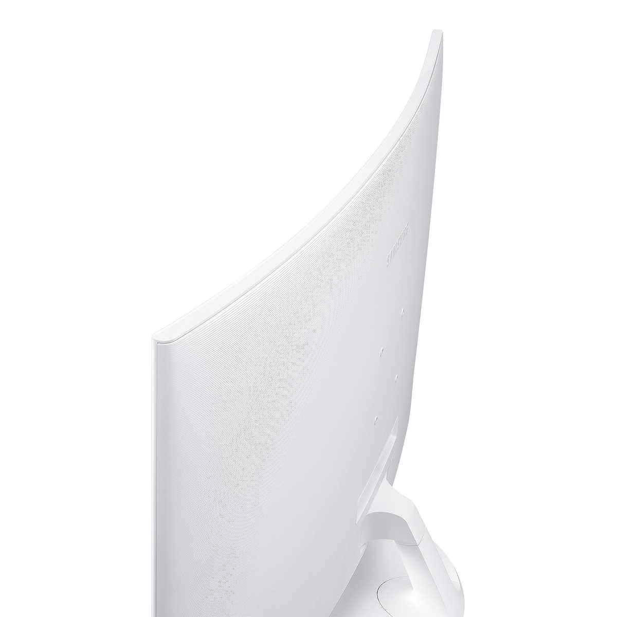 SAMSUNG 27” Curved 1080p Full HD Ultra Slim Computer Monitor, AMD FreeSync, HDMI, VGA, 4ms, VESA Mountable, NLY HDMI Cable, White