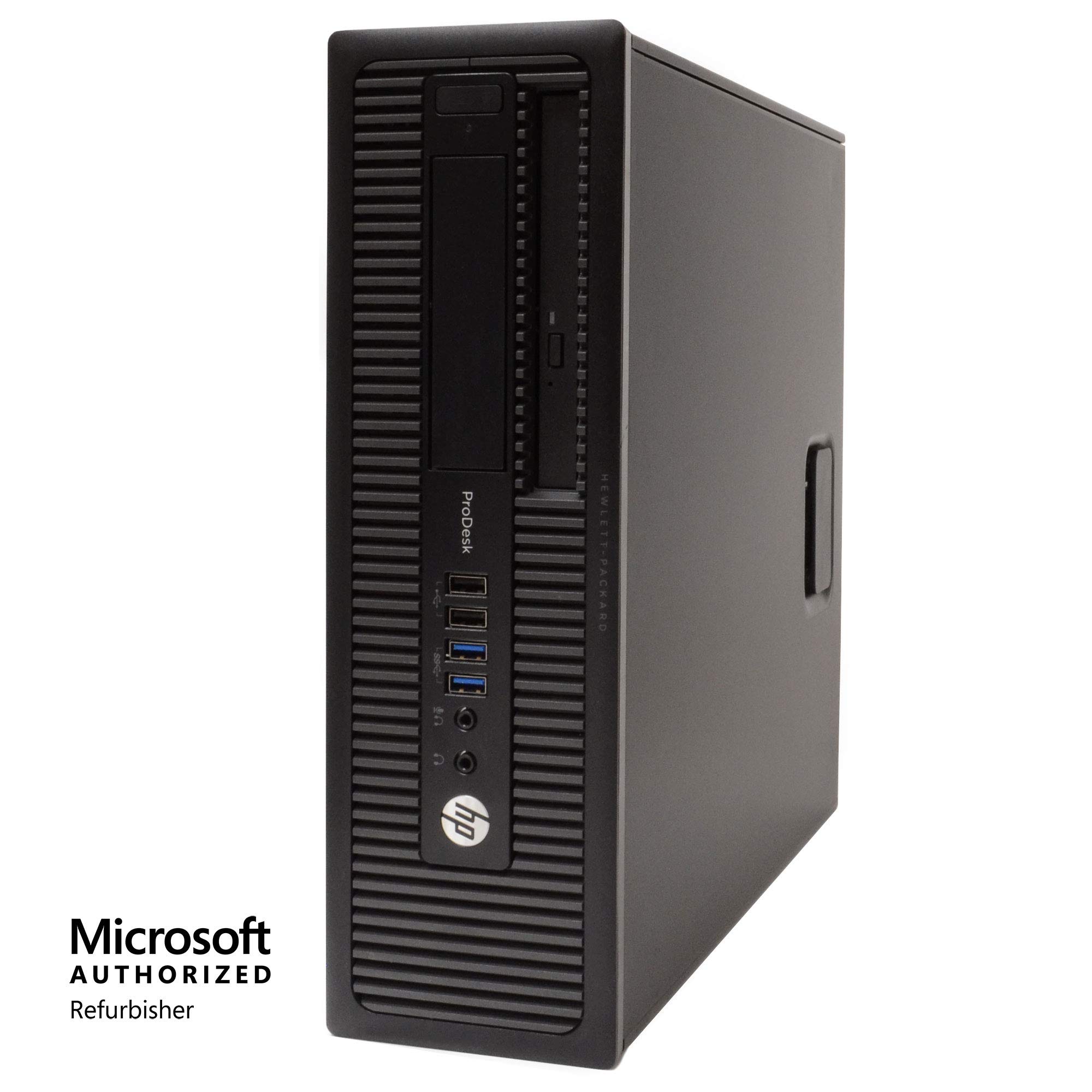HP ProDesk 600G1 Small Desktop Computer (SFF) | Quad Core Intel i5 (3.20GHz) | 8GB DDR3 RAM | 500GB HDD Hard Disk Drive | Windows 10 Pro | 22in Monitor | RGB Mouse + Keyboard (Renewed)