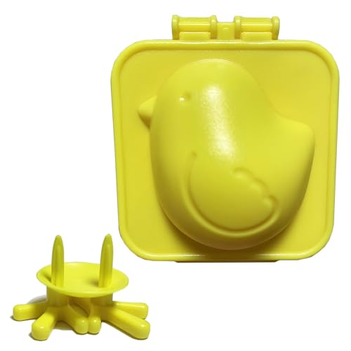 JARPSIRY Boiled Egg Mold Egg Tool Chicken Shape Kitchen Novel Cute Little Chick Creative Gadget Let Children Love to Eat Eggs Restaurant Decoration