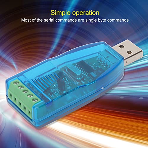 MOS Tube Control Board, Convenient DC 5-24V 5A USB Smart Control Switch Single Byte Command USB Relay Module for PC (Relay Module with Housing)