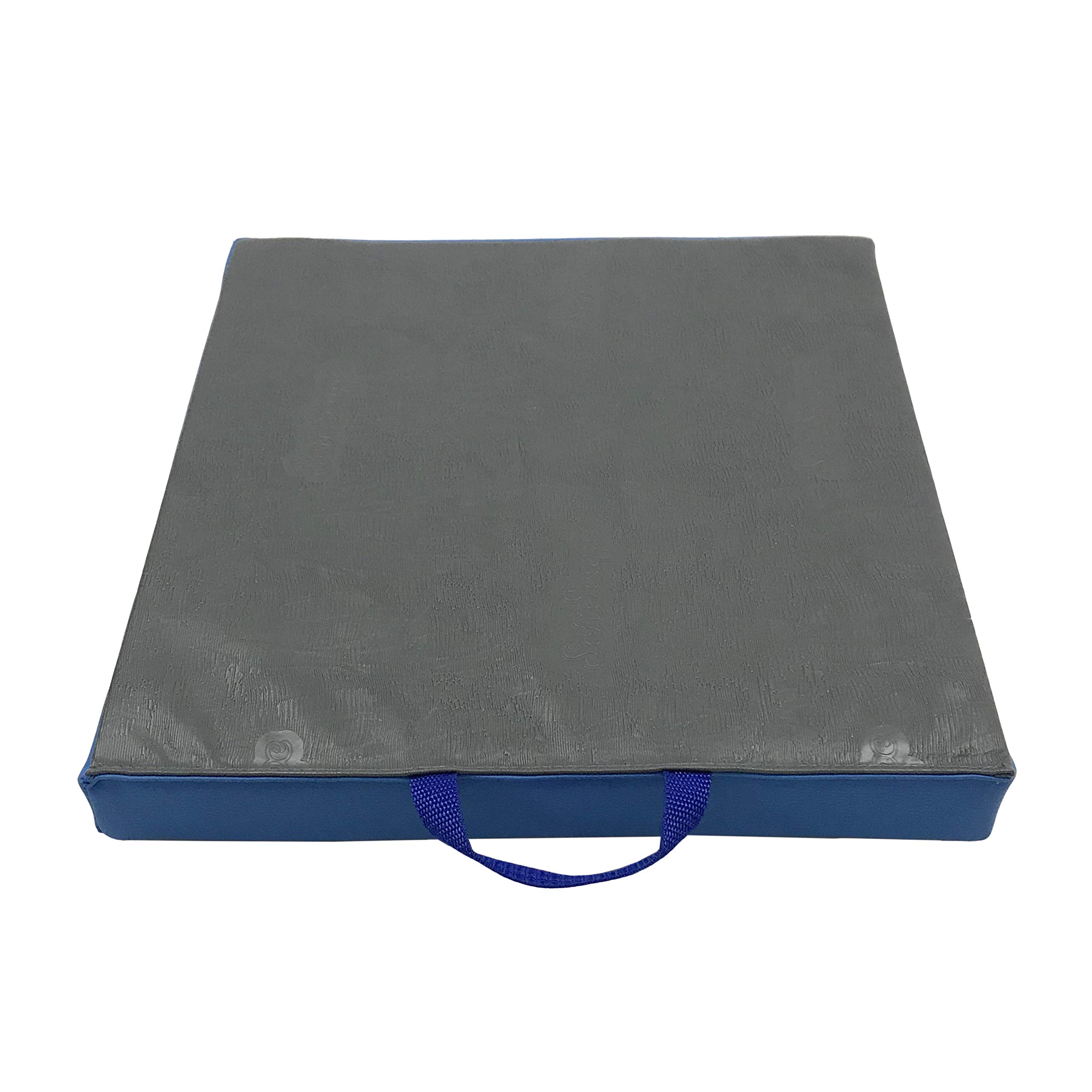 Factory Direct Partners 12228-CT SoftScape 15" Square Floor Cushions with Handles, 2" Thick Deluxe Foam (6-Piece) - Contemporary