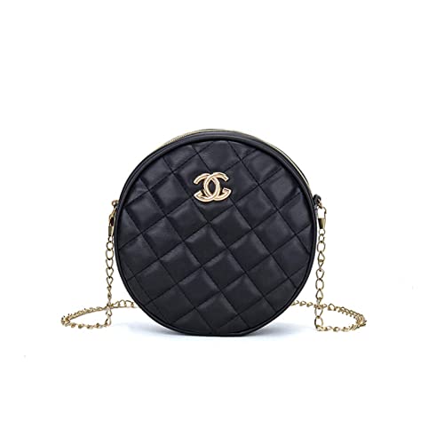 FARZI Embroidered Shoulder Bag Women's Bag 2022 Diamond Chain Round Bag Mini Phone Crossbody Small Square Bag