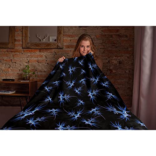 Softerhug Blanket Glaucus Atlanticus Soft Cozy Throw Lightweight Microplush Blankets for Couch Bed Sofa All Season Warm-80 in x 60 in Large for Adult