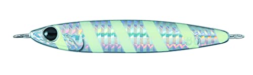 Daiwa Fishing Lure Metal Casting Jig Color: Zebra Glow 30G