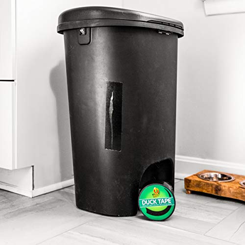 Duck Brand 241746 Color Duct Tape, Large, 55 Yd Roll, Black