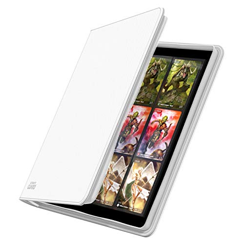 Ultimate Guard Zipfolio 480 β 24 Pocket XenoSkin (Quadrow) White