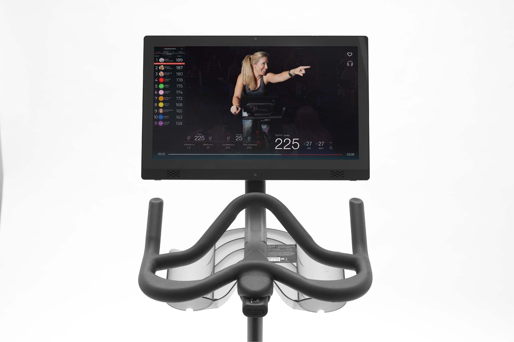 Echelon Smart Connect Fitness Bike, 30-Day Free Echelon Membership, Easy Storage, Small Spaces, Cushioned Seat, Solid Design, HIIT, Top Instructors, 32 Resistance Levels, Bluetooth, EX5S-10
