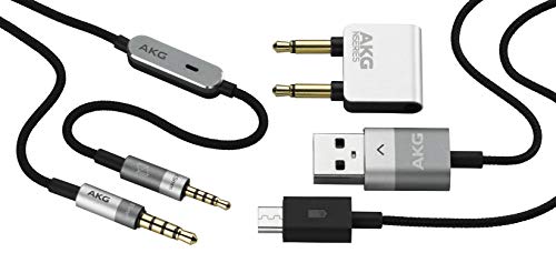 Samsung AKG N700NC Over-Ear Foldable Wireless Bluetooth Headphones, Active Noise Cancelling Headphones - Silver (US Version)