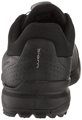 ECCO Men's Biom Hybrid 3 BOA Hydromax Water Resistant Golf Shoe, Black, 10-10.5