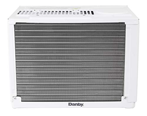 Danby DAC050MB1WDB 5,000 Window Air Conditioner, 2 Cooling and Fan Settings, Easy to Use Mechanical Rotary Controls, Ideal for Rooms Up to 150 Square Feet, 5000 BTU, White