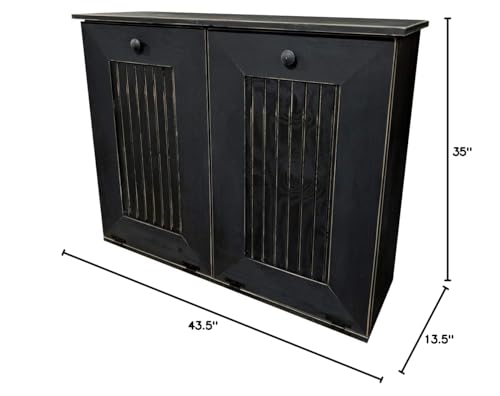 Sawdust City Wood Trash Recycle Combo (Old Black)