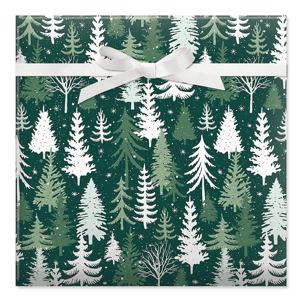 Current Holiday Forest Christmas Rolled Wrapping Paper - Premium Jumbo 23-Inch x 32-Foot Gift Wrap Roll, 61 Square Feet Total