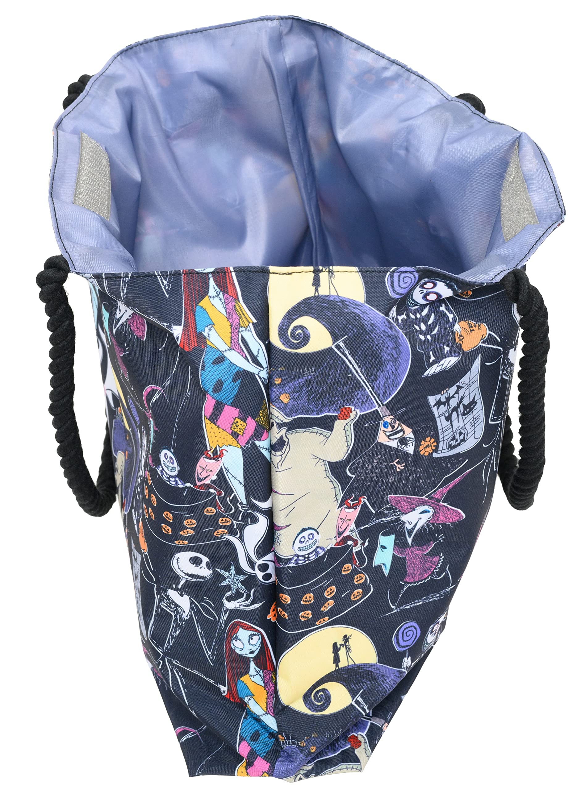 Disney Tote Nightmare Before Christmas Jack Skellington Print Lightweight Bag