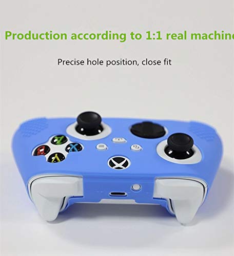 Dameng Silicone Protective Cover for Xbox Series S X Controller, Ergonomic Soft Rubber Impact Resistant Easy Installation Non-Slip Dust Prevention Case Cover for Xbox Series S/X Controller