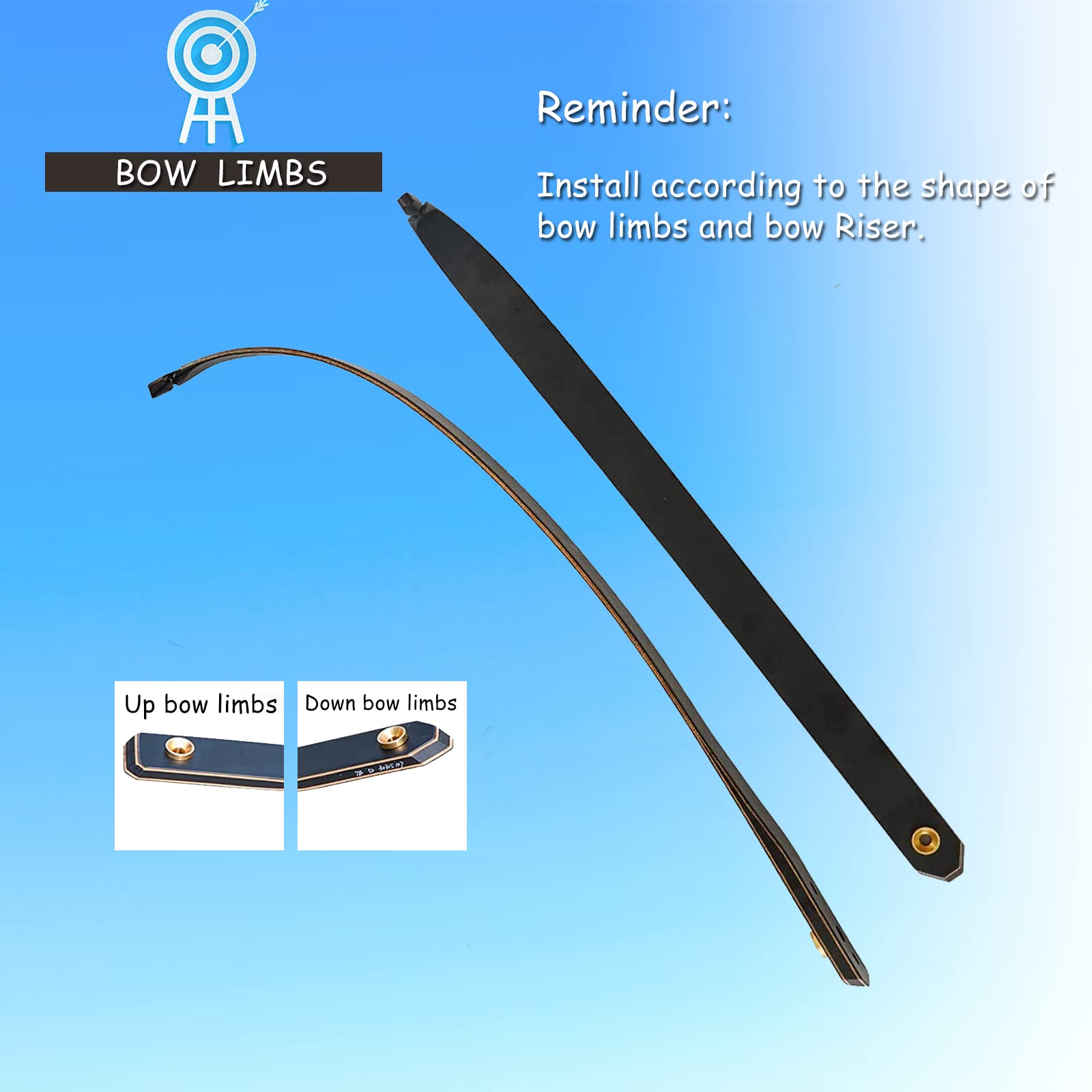 D&Q Archery 60" Takedown Hunting Recurve Bow and Arrows Set for Adults 30-45LB Wooden Right Hand Longbow Kit for Practice Competition (35LBS)