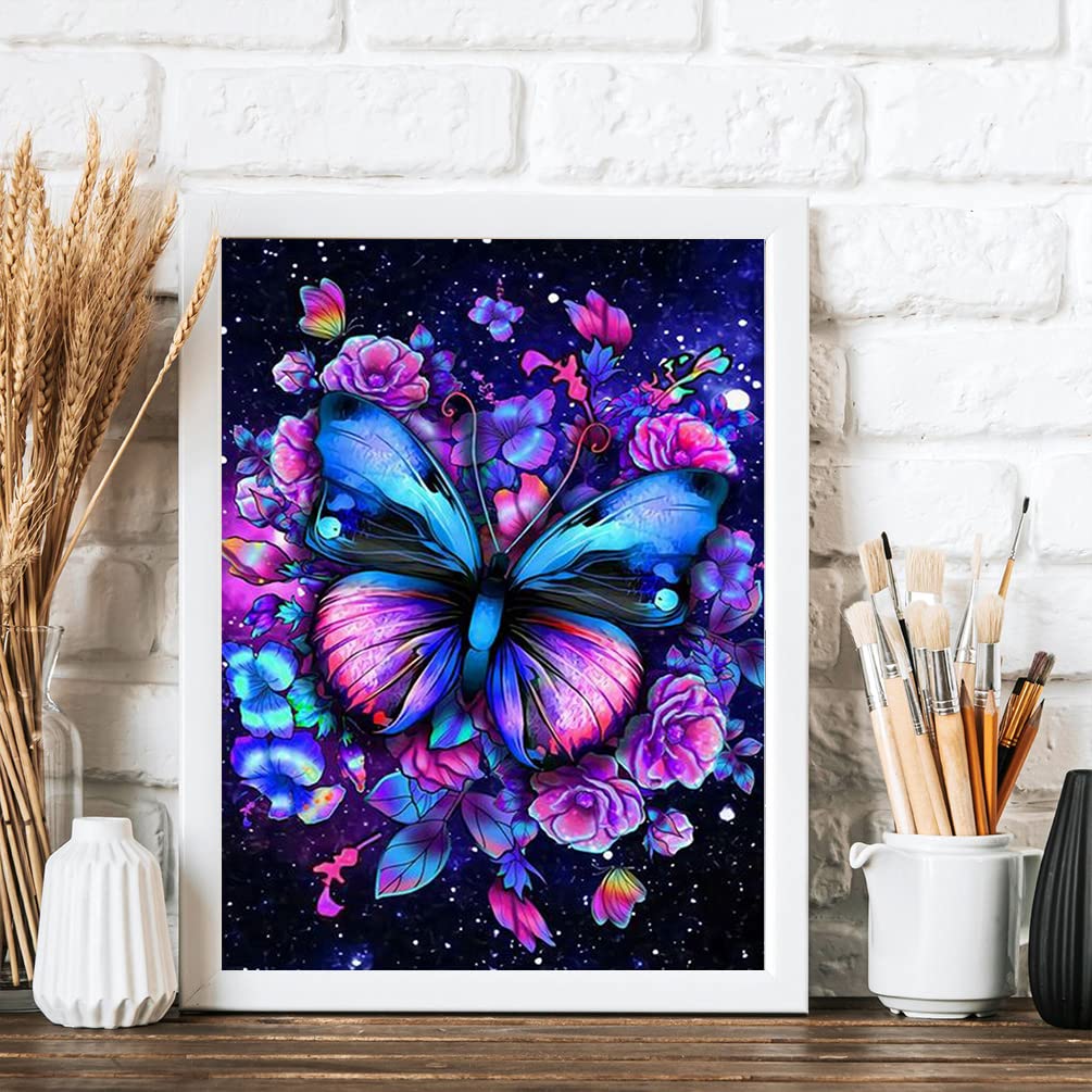 DAICHEL Diamond Art Painting Kits for Adults - Full Drill Diamond Dots Paintings for Beginners, Round 5D Paint with Diamonds