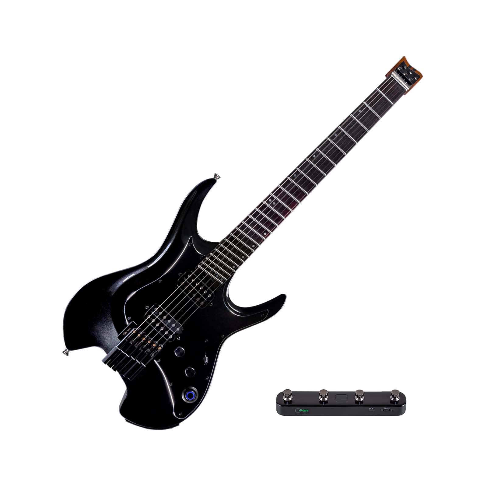 GTRS W800 Professional Electric Guitar Kit with Intelligent Process System and GTRS Wireless Footswitch Controller