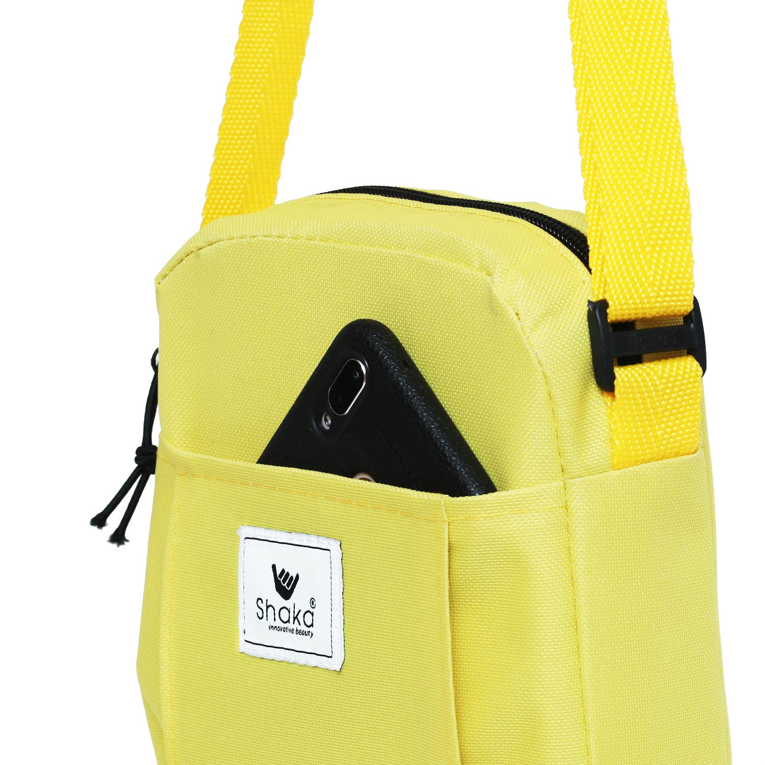Fashion Crossbody Purse For Women, Small Lightweight with Adjustable Shoulder Strap, Cute Summer Clutch, Everyday Essential (Yellow)