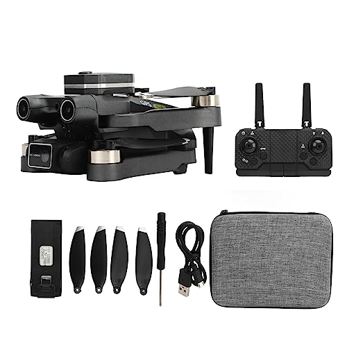RC Drone, 4 Channel 3.7V 1800mAh RC Mini Drone Foldable for Work (5G 6K)