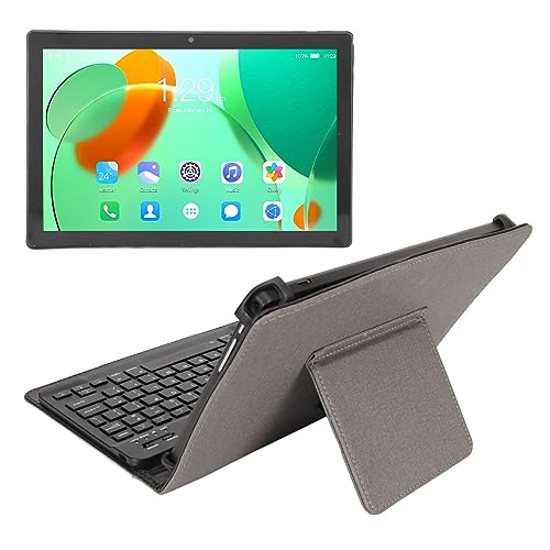 fannay Tablet PC, 100‑240V 5.0 10.1 Inch Tablet 7000mAh 2 in 1 Dual Speakers 8GB 256GB for Android 12.0 for Travel (US Plug)