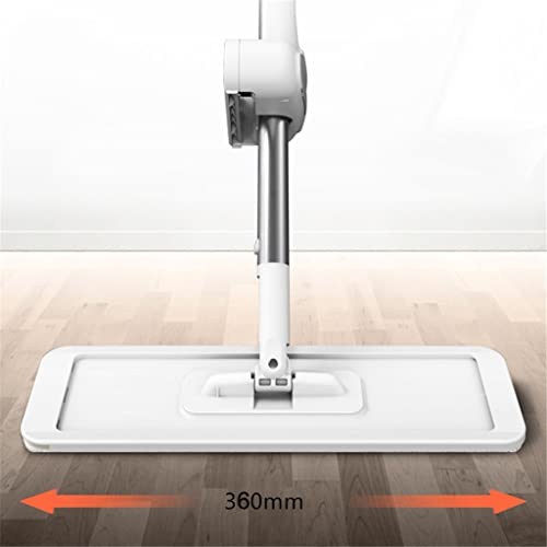 YLYAJY Mop for Wash Floor Mop Cleaner Cleaning Flat Spin Mop Bucket Floor House Cleaning Easy Home Cleaning 360°Rotation with