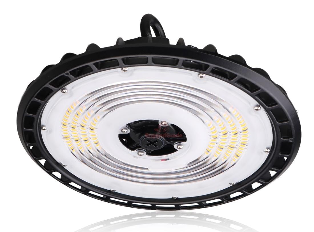 RuggedGrade 100 Watt - Corvus II Series - LED High Bay UFO - 14,500 Lumen - 4000K - DLC Premium 5.1