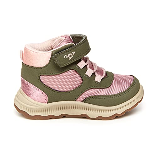 OshKosh B'Gosh Girls Adak Fashion Boot, Olive, 12 Little Kid