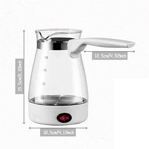 MBNVBNM Coffee Pots Glass Coffee Maker Machine Portable Electric Tea Coffee Maker Espresso Maker Brewed Milk Coffee Maker