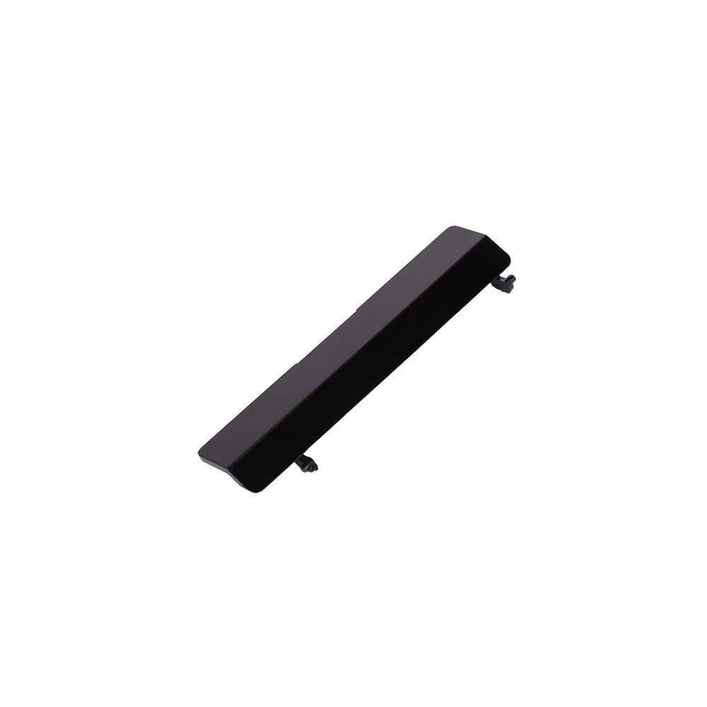 Wii Console Replacement Dust Door, 3 in 1 Repair Part Slot Cover for Nintendo GameCube, NGC Conrtroller/NGC Memory/SD Slot Lid-Black