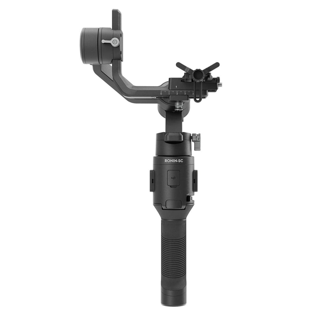 DJI Ronin-SC Handheld 3-Axis Gimbal Stabilizer for Sony Mirrorless Camera, Pro Battery Bundle with Camera Bag + 64GB SD Card + 2 Green Extreme NP-FW50 Battery + Dual Smart Charger