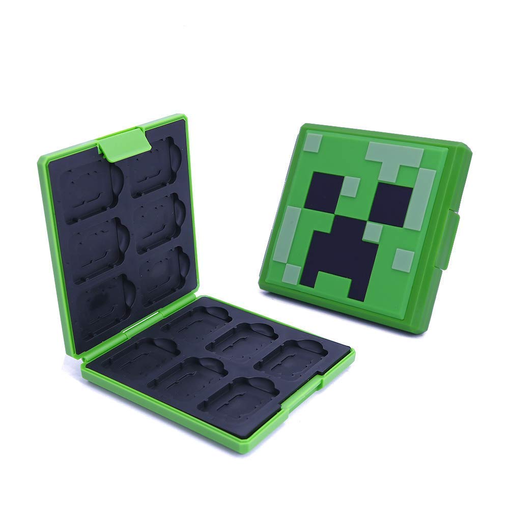 dainslef 12 Switch Game Card Case Compatible with Nintendo Switch/Switch Lite, Switch Game Card Holder Case Storage Box, Double-Sided Large-Capacity, Shockproof