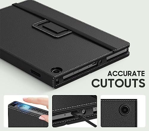 MoKo for Amazon Kindle Fire Max 11 Case (13th Generation, 2023 Release) 11" - Slim Folding Stand Cover Case for Fire 11 Tablet with Auto Wake/Sleep, Black
