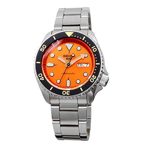 SEIKO SRPD59 5 Sports Men's Watch Silver-Tone 42.5mm Stainless Steel