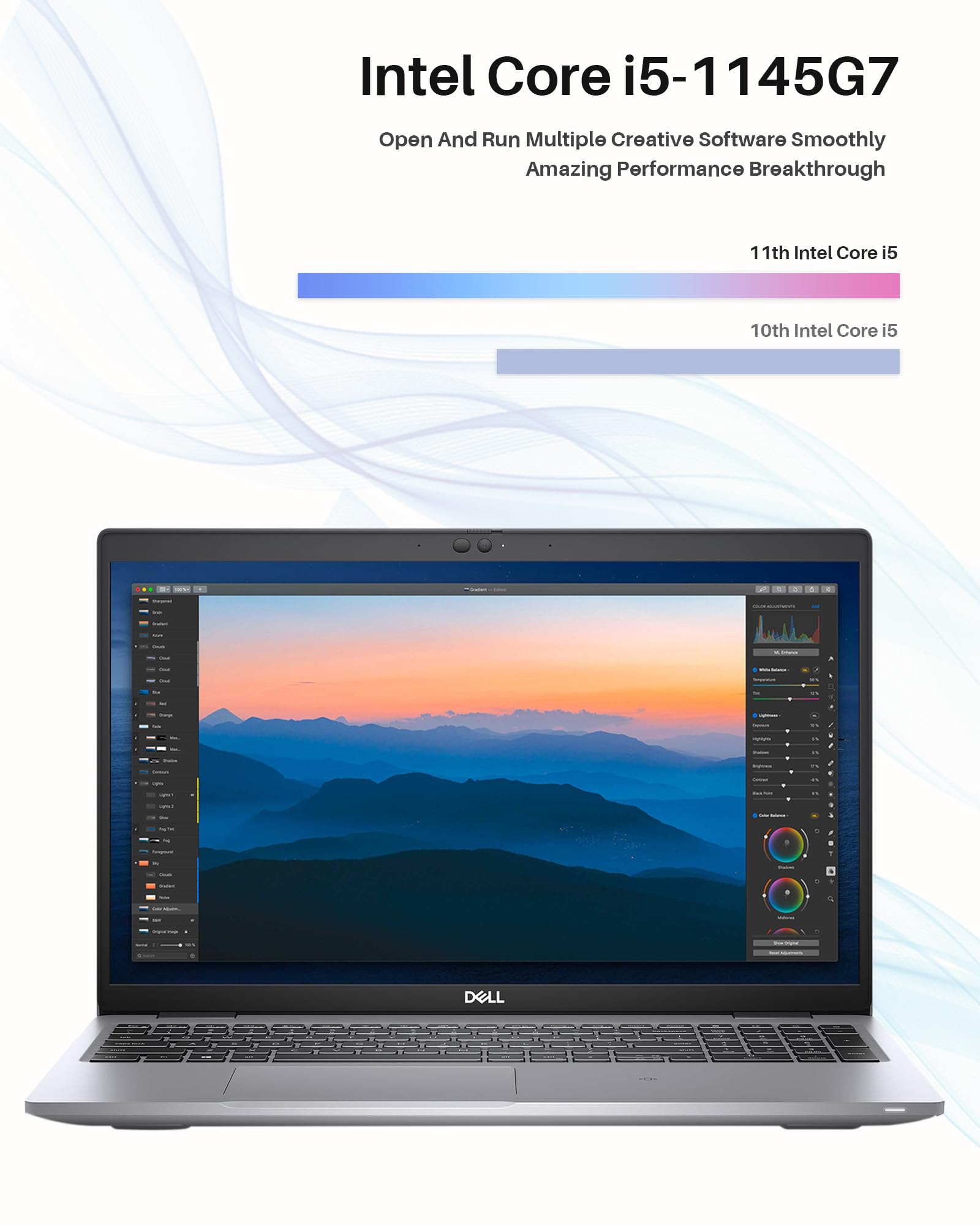 Dell 2023 Newest Latitude 5520 Laptop, 11th Gen Intel Core i5-1145G7, 32 GB RAM, 1 TB NVMe SSD, Wi-Fi & Bluetooth, HDMI, Windows 10 pro