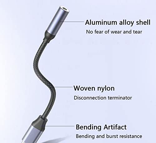 THYBDB Headphone Adapter for iPhone, for iPhone aux Adapter, Earphone Adapter Jack Compatible for iPhone 13/13 Pro/12/11/11 Pro/11 Pro Max/SE/X XR XS XS Max 8 7(Music Species)