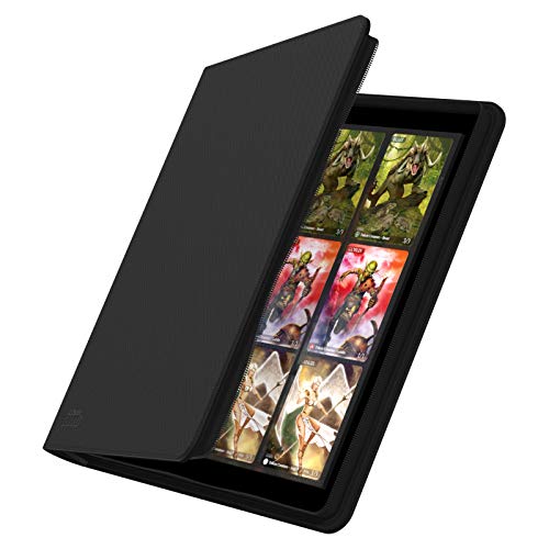 Ultimate Guard Zipfolio 480 – 24 Pocket XenoSkin (Quadrow) Black