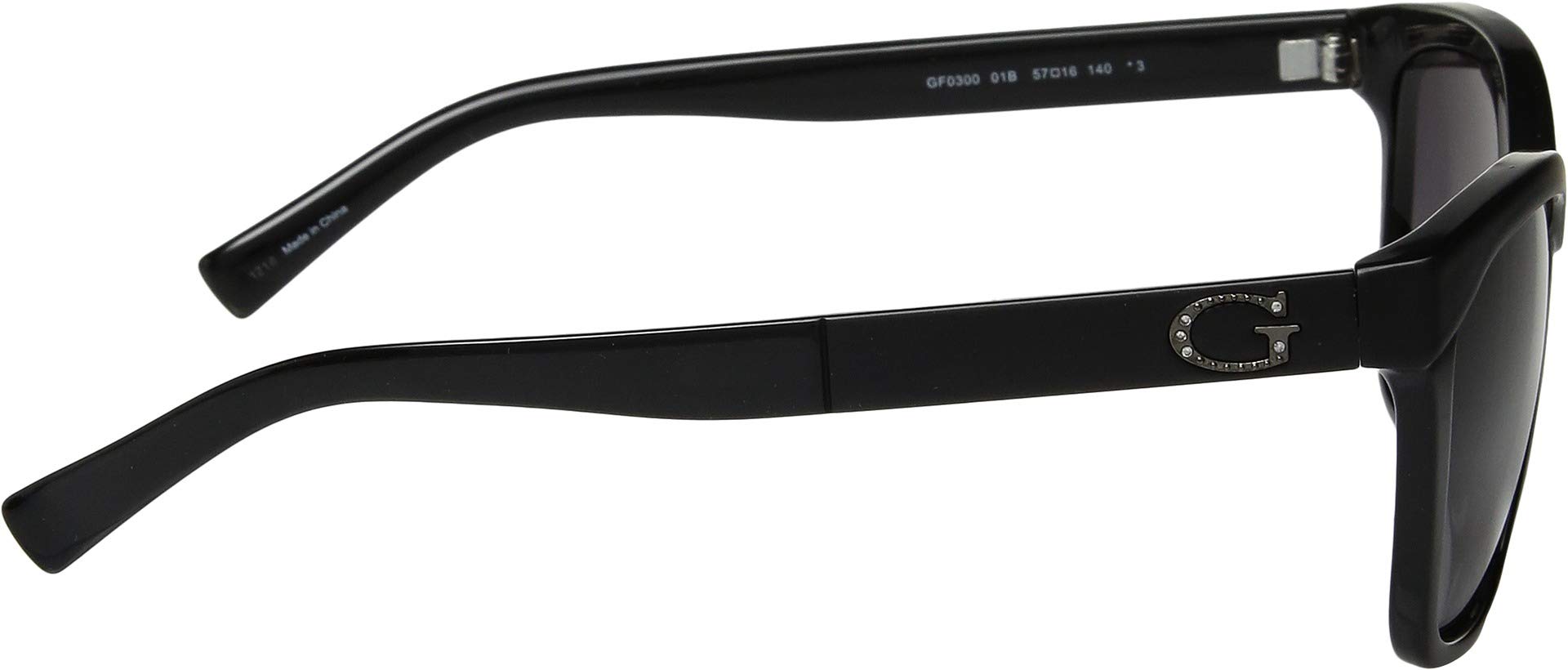 GUESS GF0300 Shiny Black/Gradient Smoke One Size