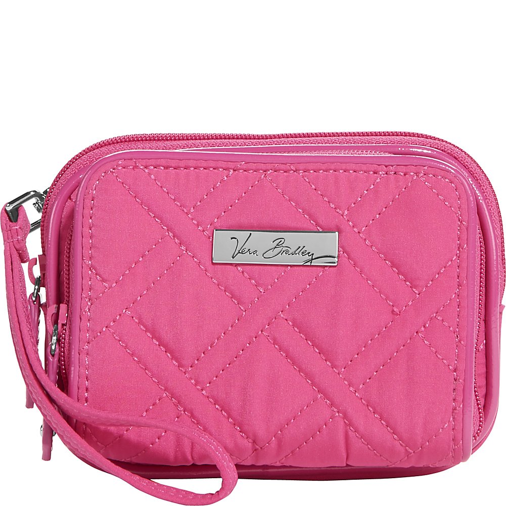Vera Bradley On the Square Wristlet (Deep Pink)