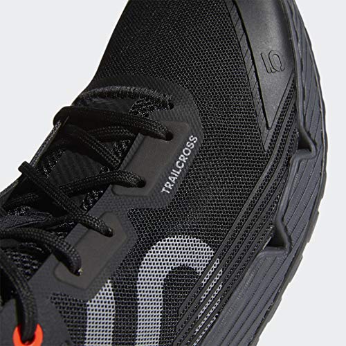 Five Ten Men's Trailcross Lt Mountain Bike Shoe, Feather Grey/Core Black/Signal Coral - 9