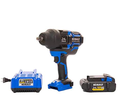 Kobalt XTR 24-Volt Max 1/2-in Drive Cordless Impact Wrench (1-Battery Included)